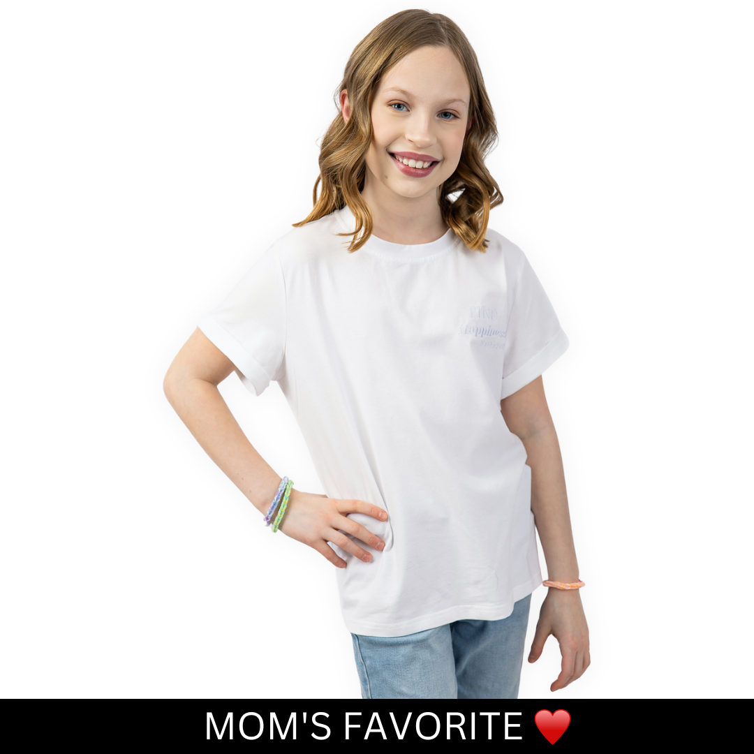 The Classic Cute Tee - Small Bits of Happiness