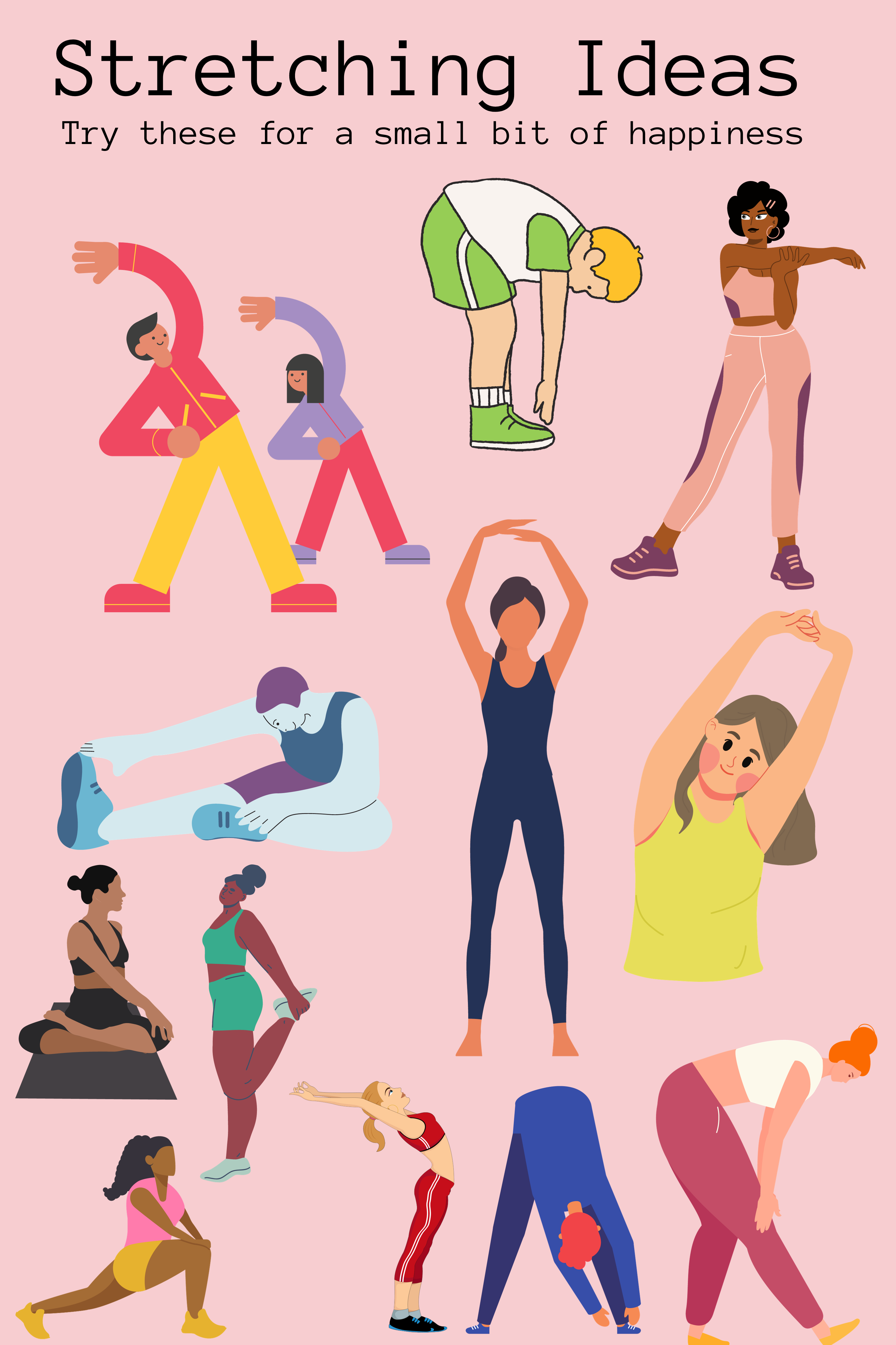 Spikey's Favorite Stretches - Small Bits of Happiness